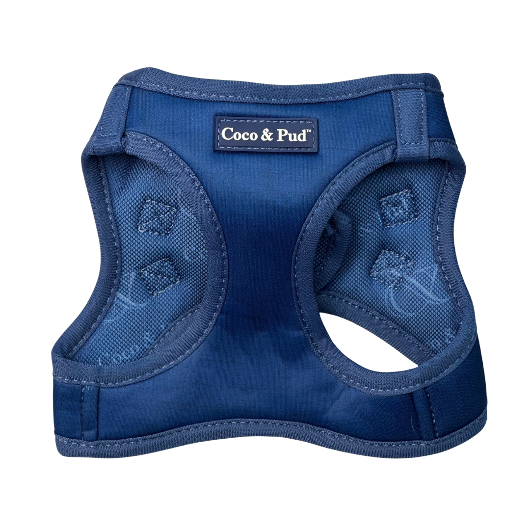 Essential Pup Step In Dog Harness Navy | Coco & Pud